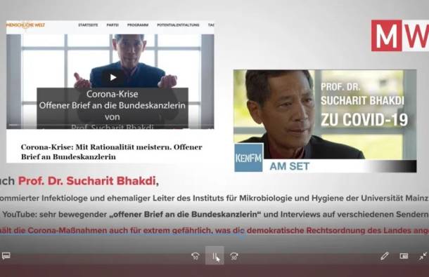 Prof. Sucharit Bhakdi und die neue Initiative | Presse.Online